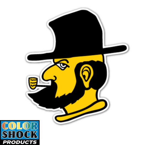 Removable Yosef Decal | App State Bookstore