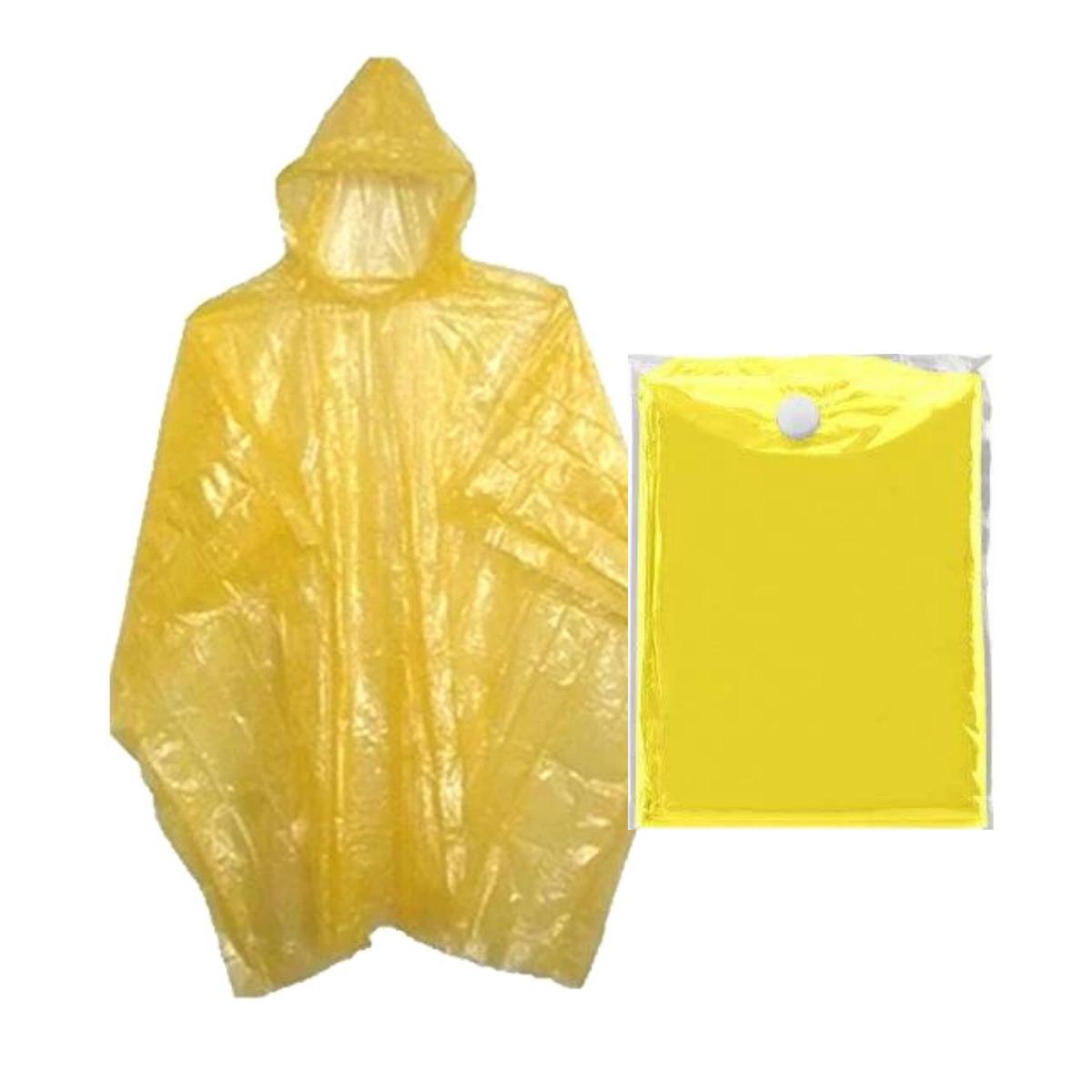 Clear Yellow Disposable Poncho | App State Campus Store