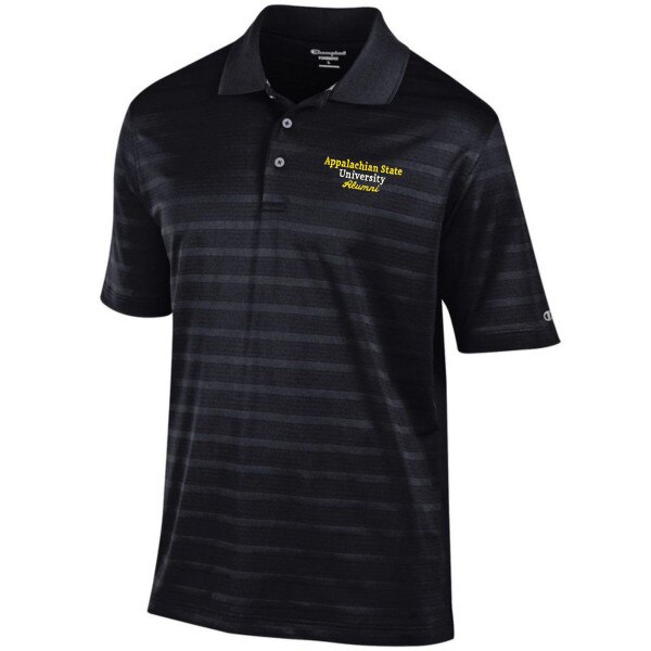 Champion Appalachian State Alumni Textured Polo | App State Campus Store